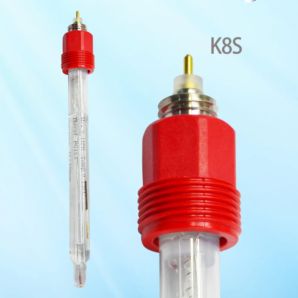 Pps / Glass / Ptfe Material Ph Sensor Ph Probe Ph Electrode - Buy Pps ...