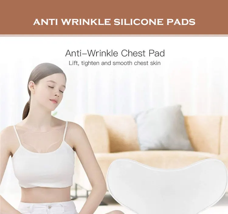 Forehead Eye Anti Wrinkle Adhesive Chest Pads Medical Grade Transparent ...