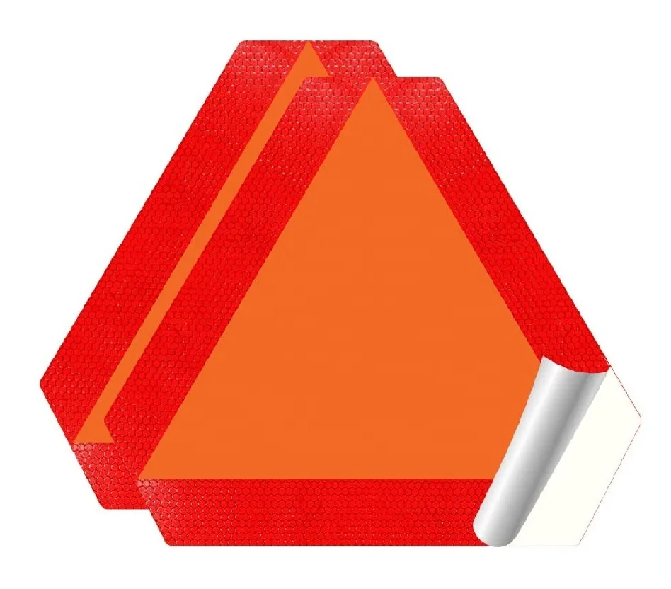 Triangle Slow Moving Vehicle Sign - High Visibility SMV