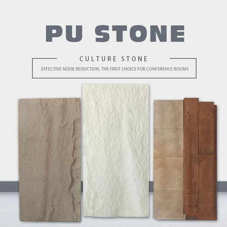 Modern Design PU Stone Culture Big Slab for Exterior Walls