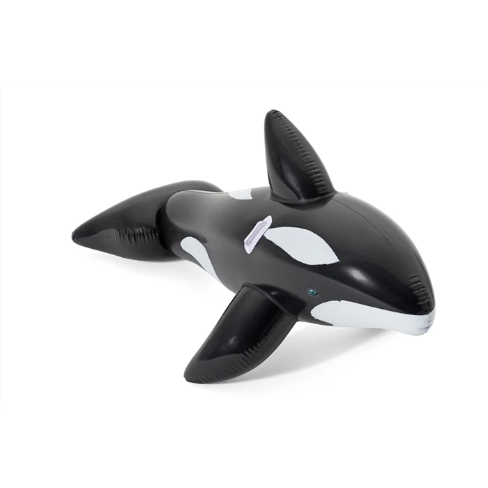 Bestway 41009 Inflatable Swimming Pool Jumbo Whale Kids Ride-on Pool ...