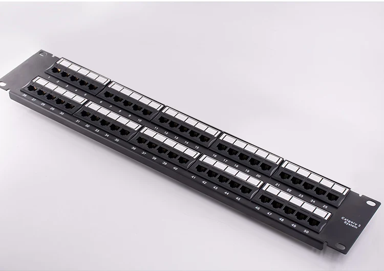 Wholesale Price Patch Panel 50port Utp Rj11 Unshielded Telephone ...