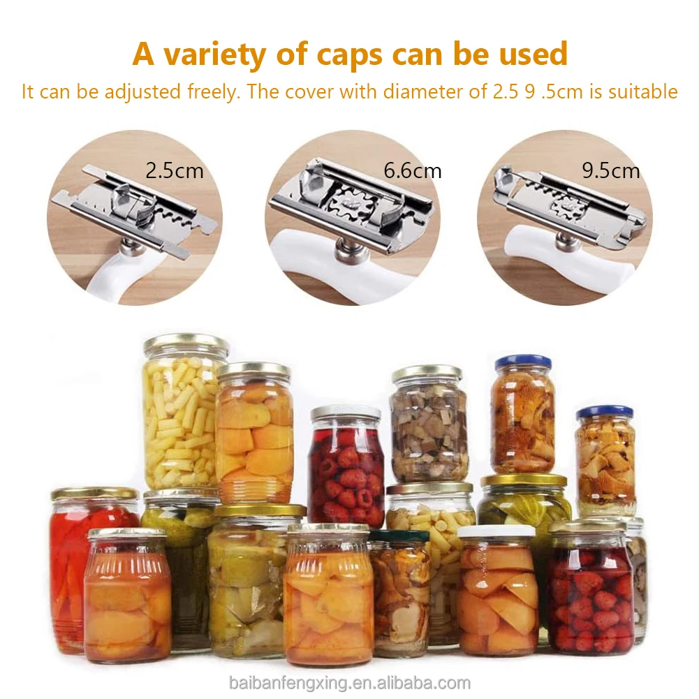 Kitchen Adjustable Multifunctional Grip Jar Lid Gripper Jar Tight Lid ...