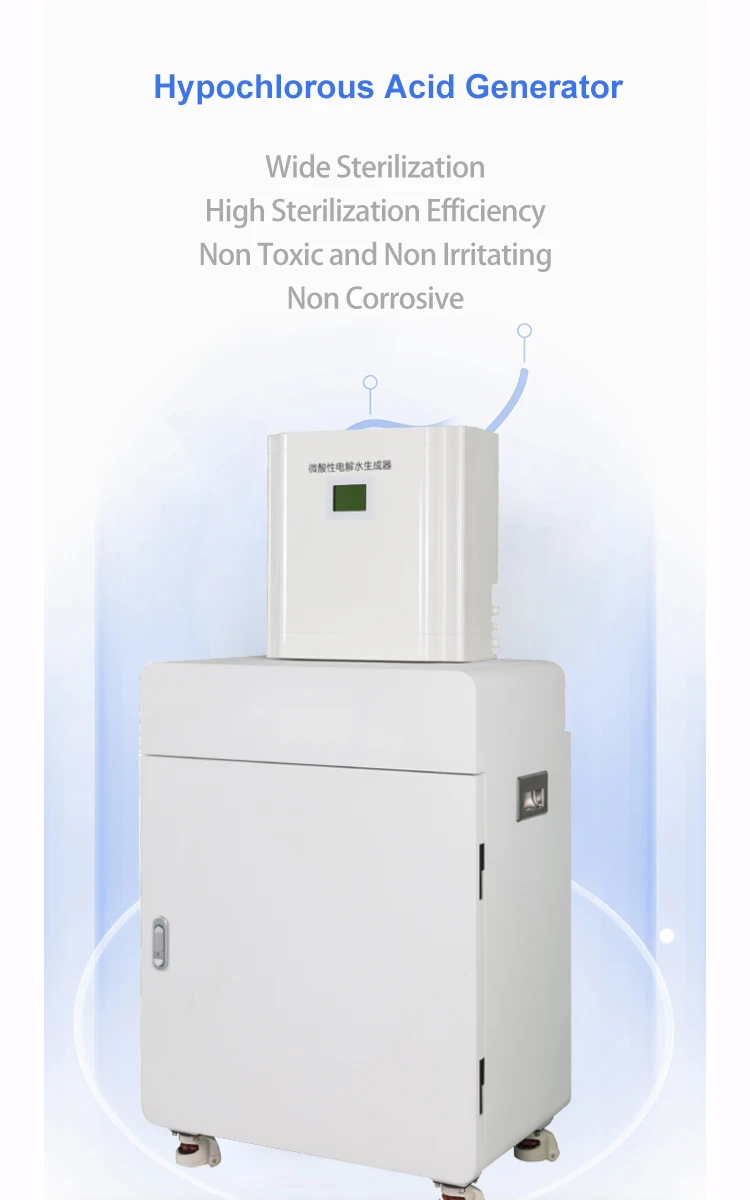 Portable Plc Component Hypochlorous Acid Generator Home Use Restaurant ...