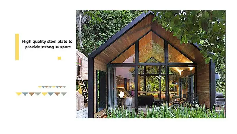 Simple Triangle Room Scenic Area B&b Water Building House Boathouse ...