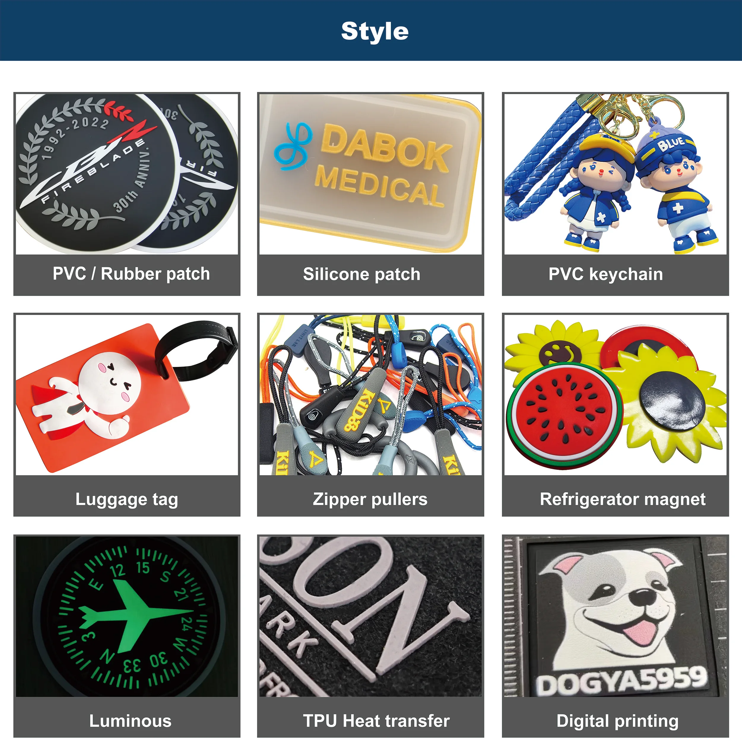 Custom 2D/3D Soft PVC Keychains - Make Rubber Key Chain with Your Logo