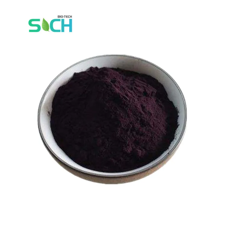 Natural Black Rice Extract Anthocyanin 5% Black Rice Powder Black Rice ...
