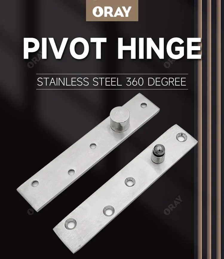 Aluminum Pivot Invisible Door Hinge System 360 Degree Stainless Steel ...