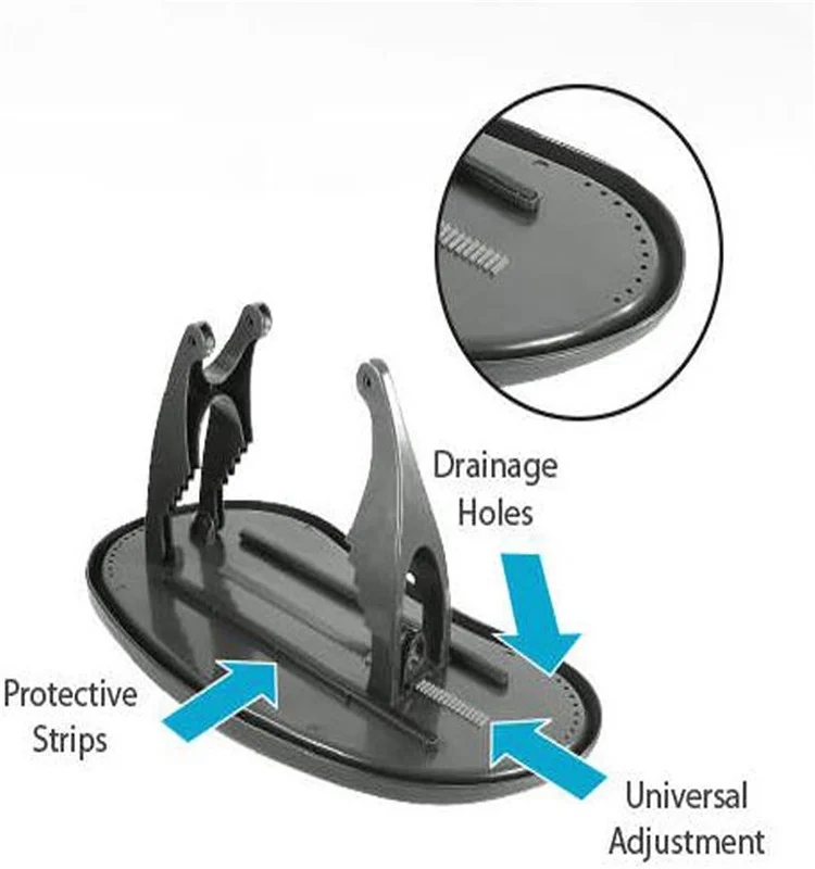 Adjustable Hot Tub Table Tray - Durable & Nonslip Design