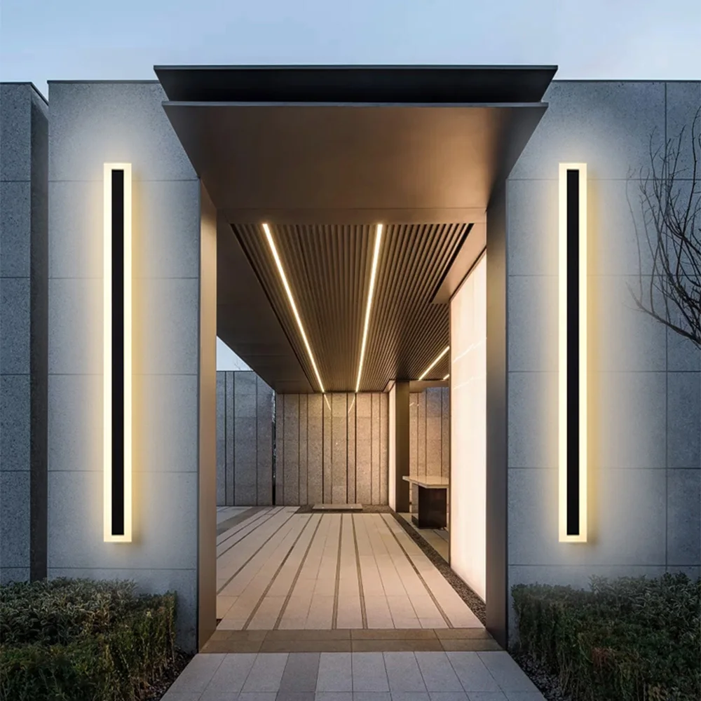 Modern Outdoor LED Wall Lighting - Durable & Efficient