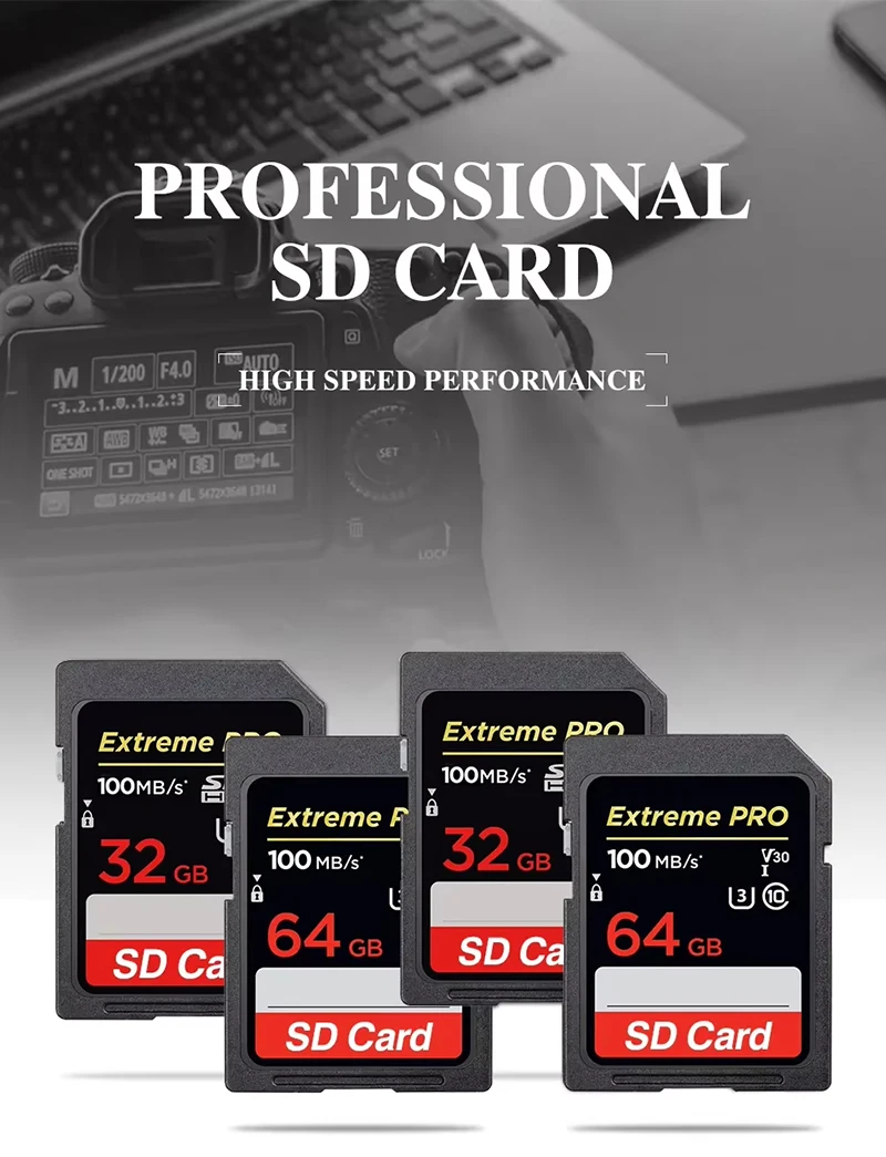 Wholesale Camera Sd Card High Speed 32Gb 64Gb 128Gb 256Gb Sd Extreme ...