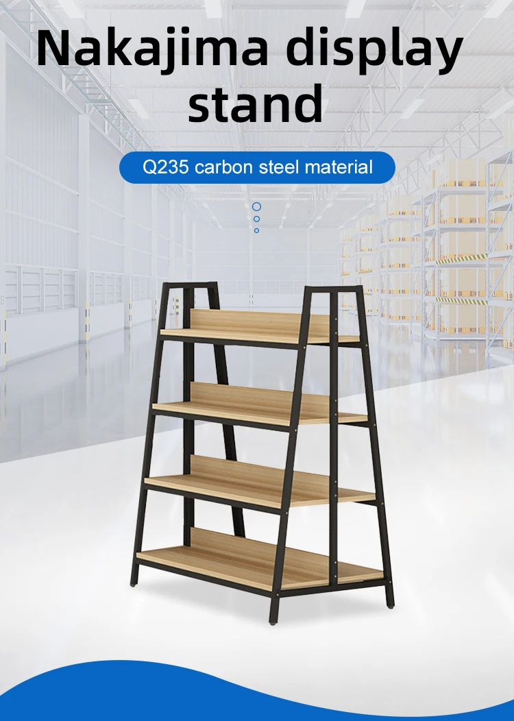 Large Scale Supermarket Display Rack Multifunctional Double-sided ...