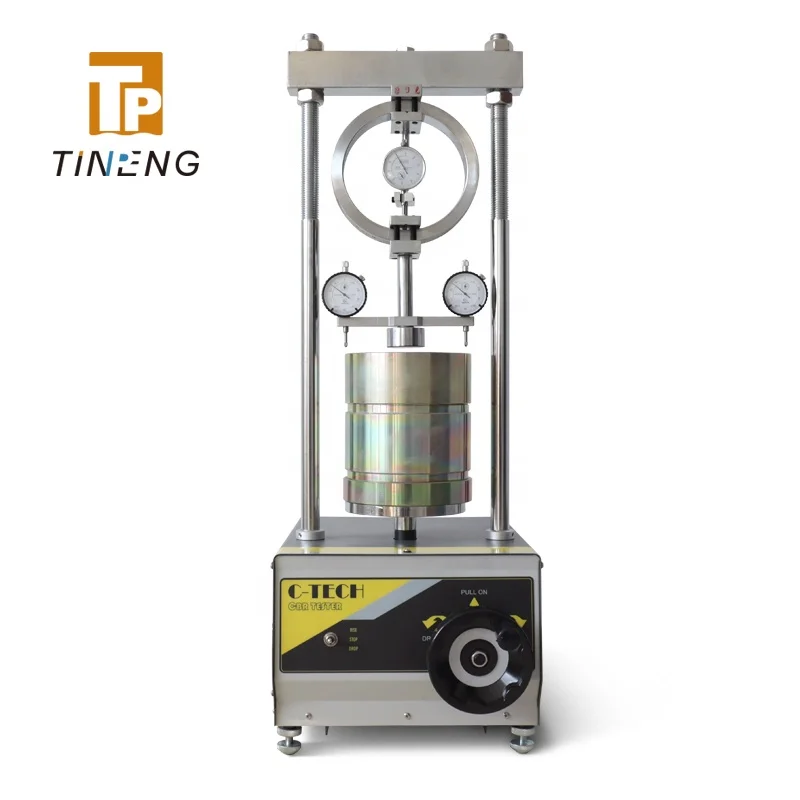Electric California Bearing Ratio Soil CBR Testing Machine