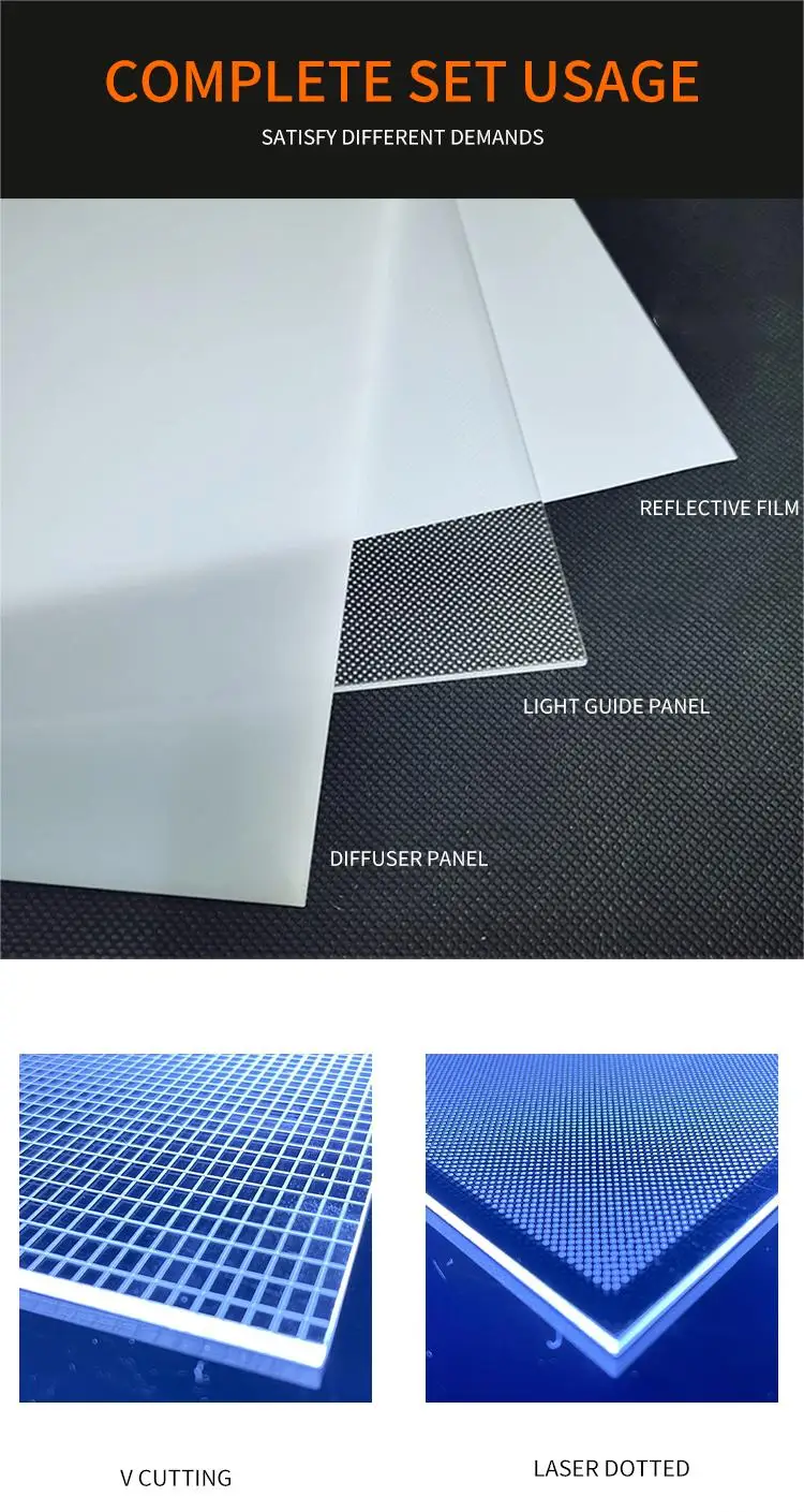 3mm Light Guide Panel Mitsubishi Optical Grade Clear Acrylic Sheet ...
