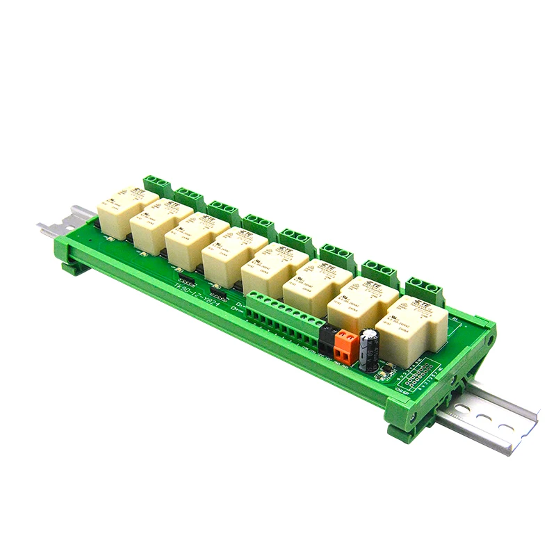 8-channel Tyco electromagnetic relay module high power 3.3V 5V 12V 24V ...