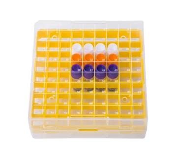 Amngent Polypropylene Lab Tube 100 Well 81 Well Cryo Boxes For ...