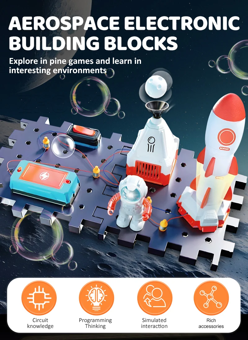 Diy Aerospace Electronic Building Blocks Circuit Exploration Kit ...