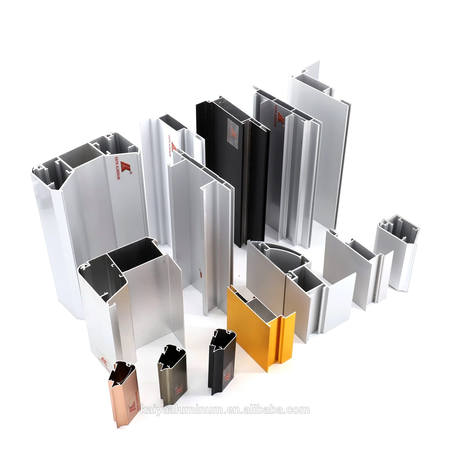 Powder Coating Casement Aluminum Window Frame Traditional Series ...