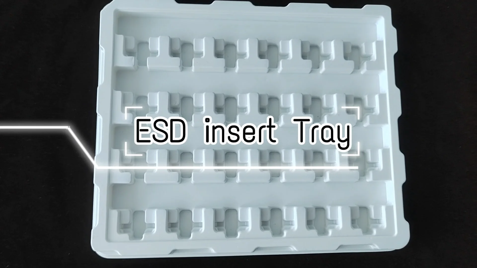 Disposable Electronic Blister Thermoformed Plastic Vacuum Form Tray ...