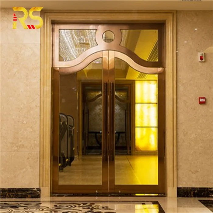 Alibaba.com: Stainless steel glass double entrance door for hotel ...