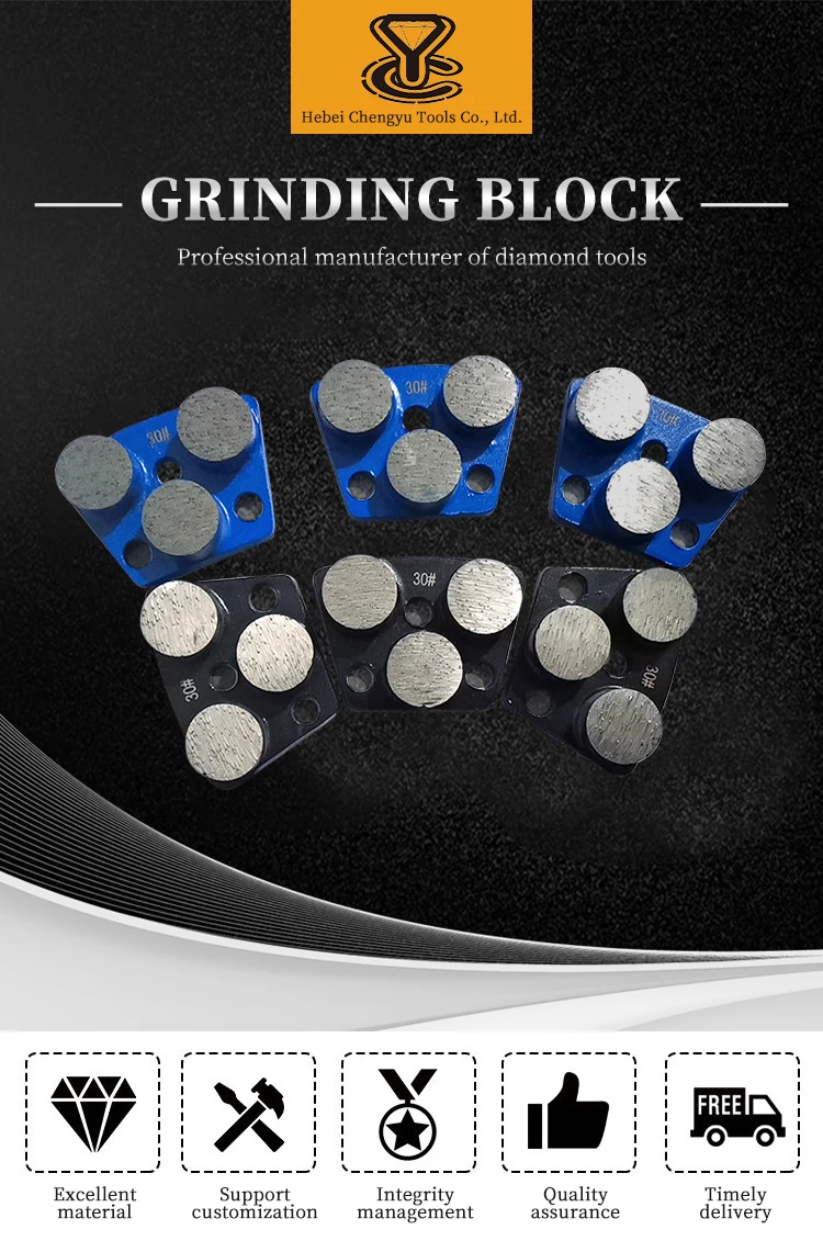 Diamond Concrete Floor Grinding Segment for Concrete Grinding Blocks ...