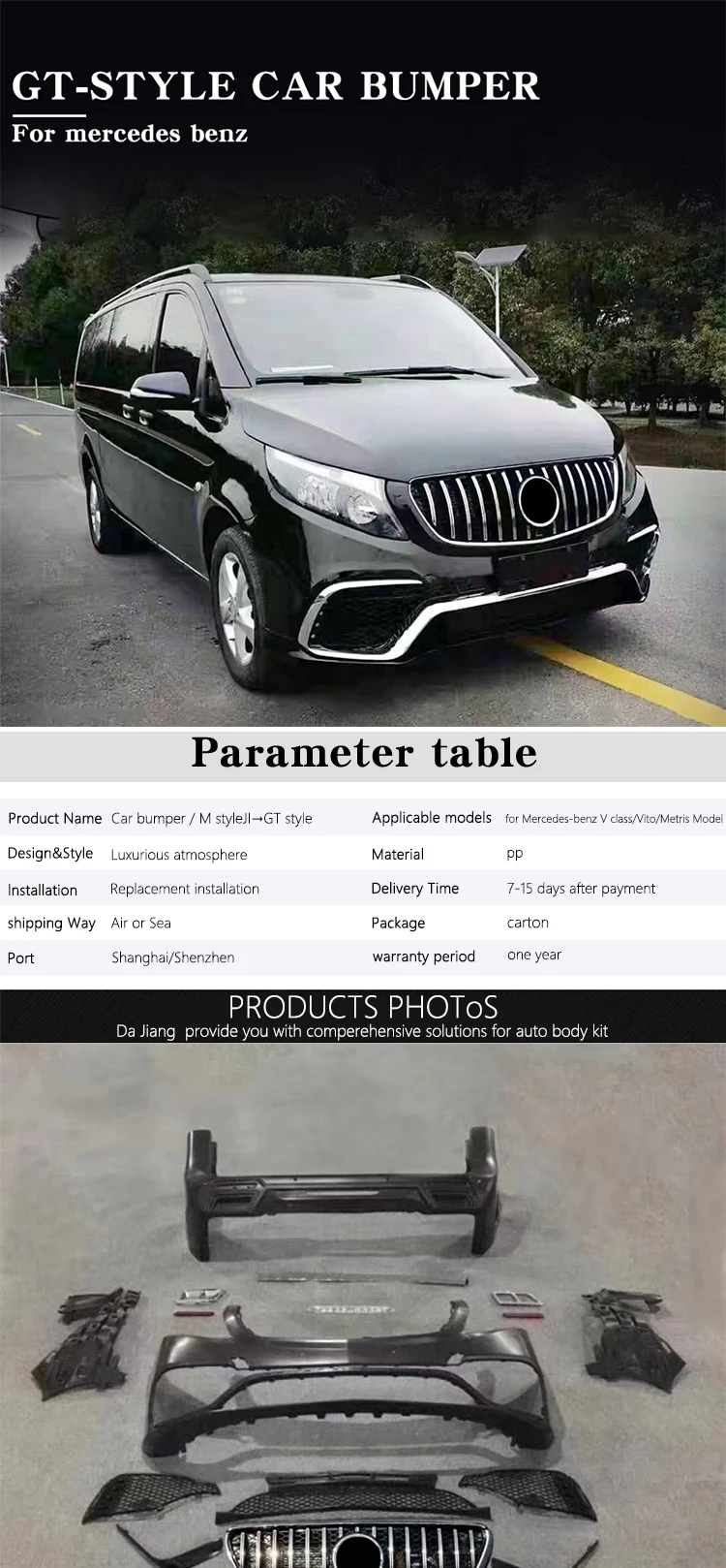 Wholesale Modification Body Kit For Mercedes Benz S Class W222 2014 ...