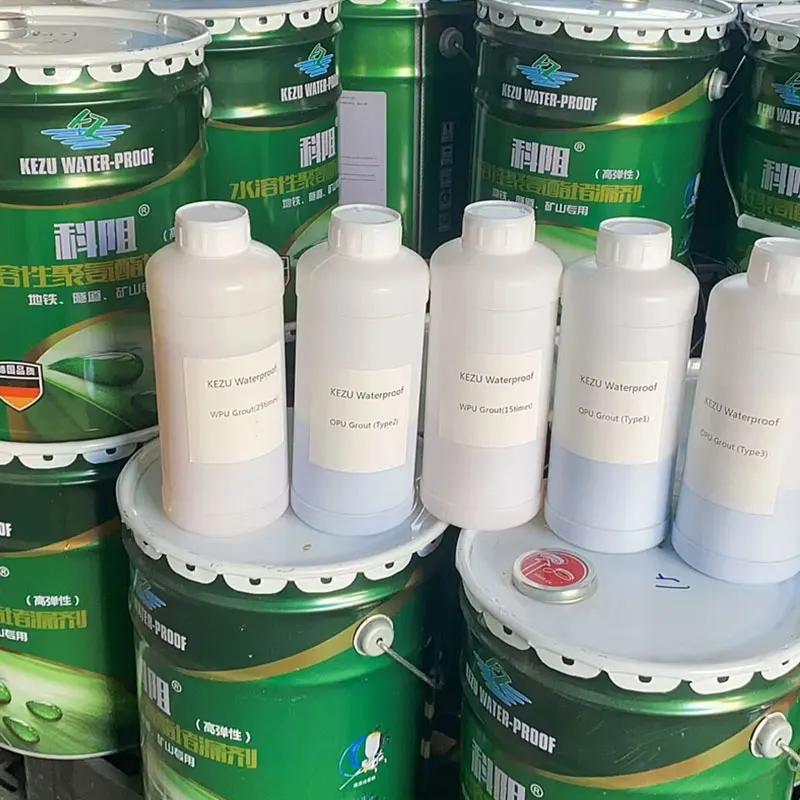 Repair Of Concrete Leakage With Single Component Spray Pu Grouting ...