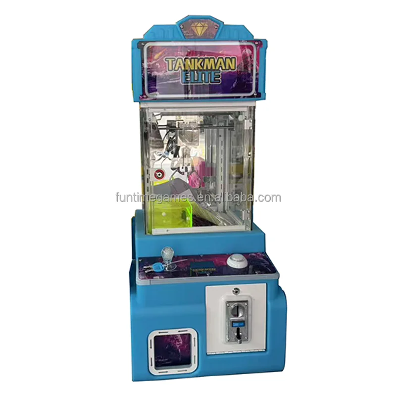 Coin Operated Game Machine Small Doll Grab Clip Machine Tank Doll Game ...