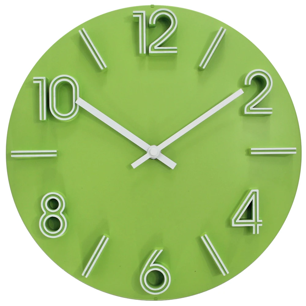 18 Inch Custom Modern Classic Clock High Quality Wooden Plus Lcd ...