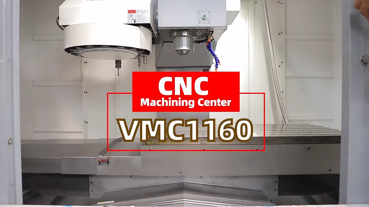 Vertical Machining Center With Cnc Controller Vmc1160 Cnc Milling ...