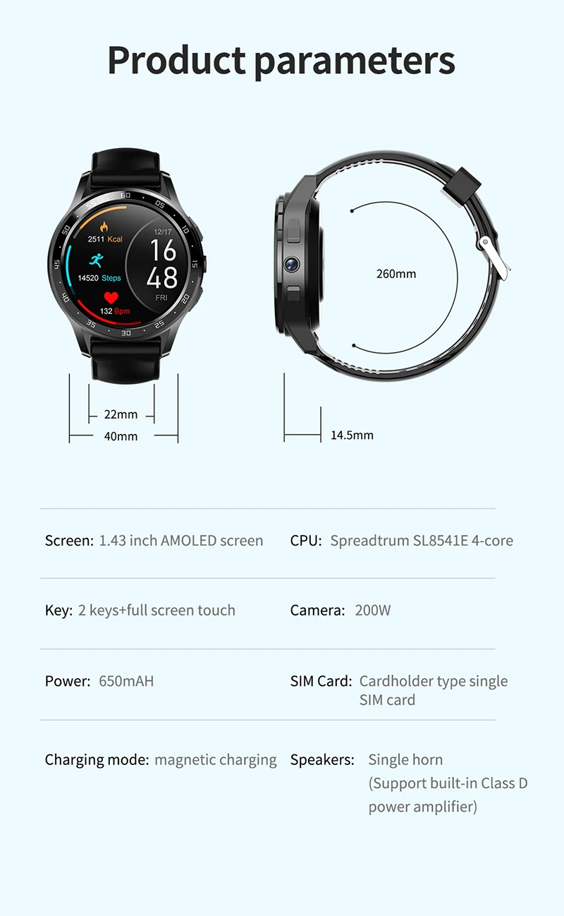 Multifunction Business Sim Card Smartwatch X300plus Ip67 Waterproof ...