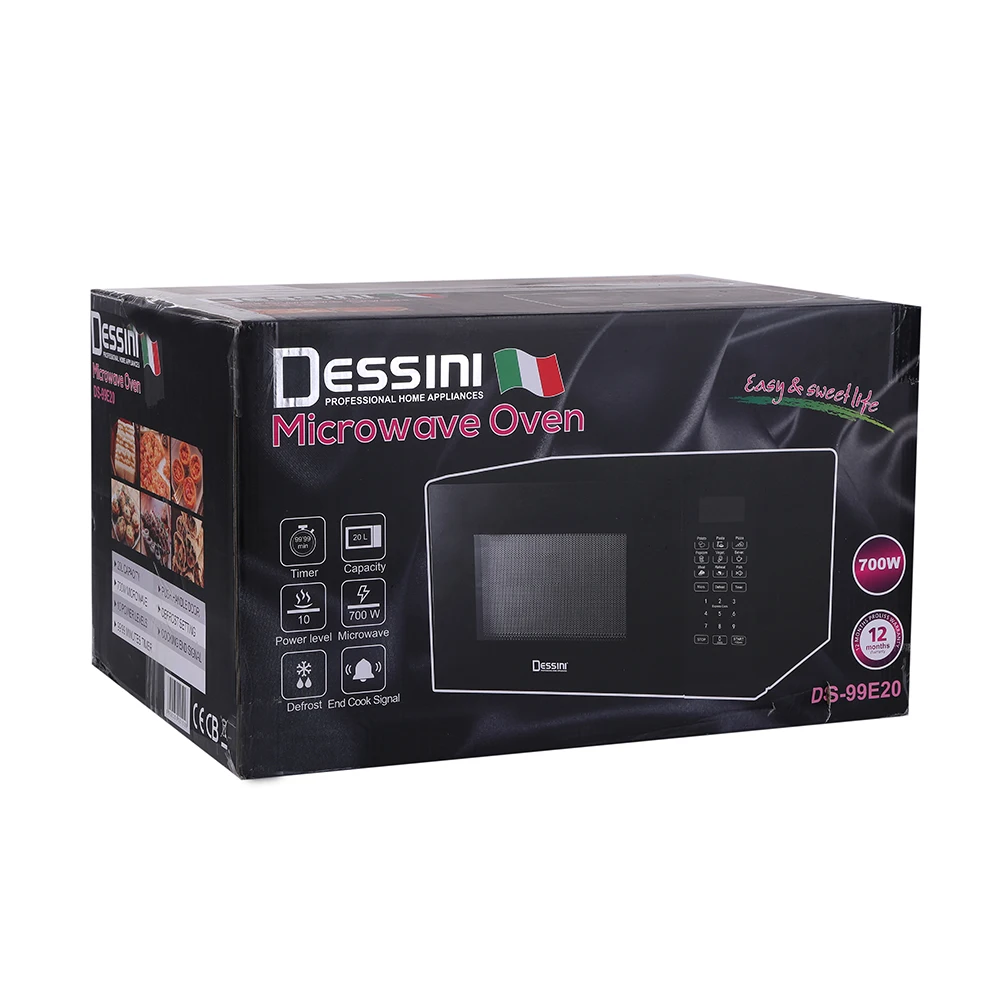 Dessini Microwave Oven with Grill - Multifunctional & Digital