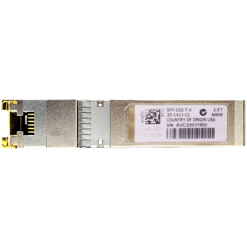 Cisco 10GBASE-T SFP+ Module for CAT6A Cables - Optical Transceiver SFP ...