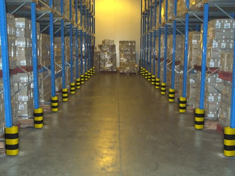 Industrial Warehouse Storage Pallet Rack Column Upright Post Protection ...