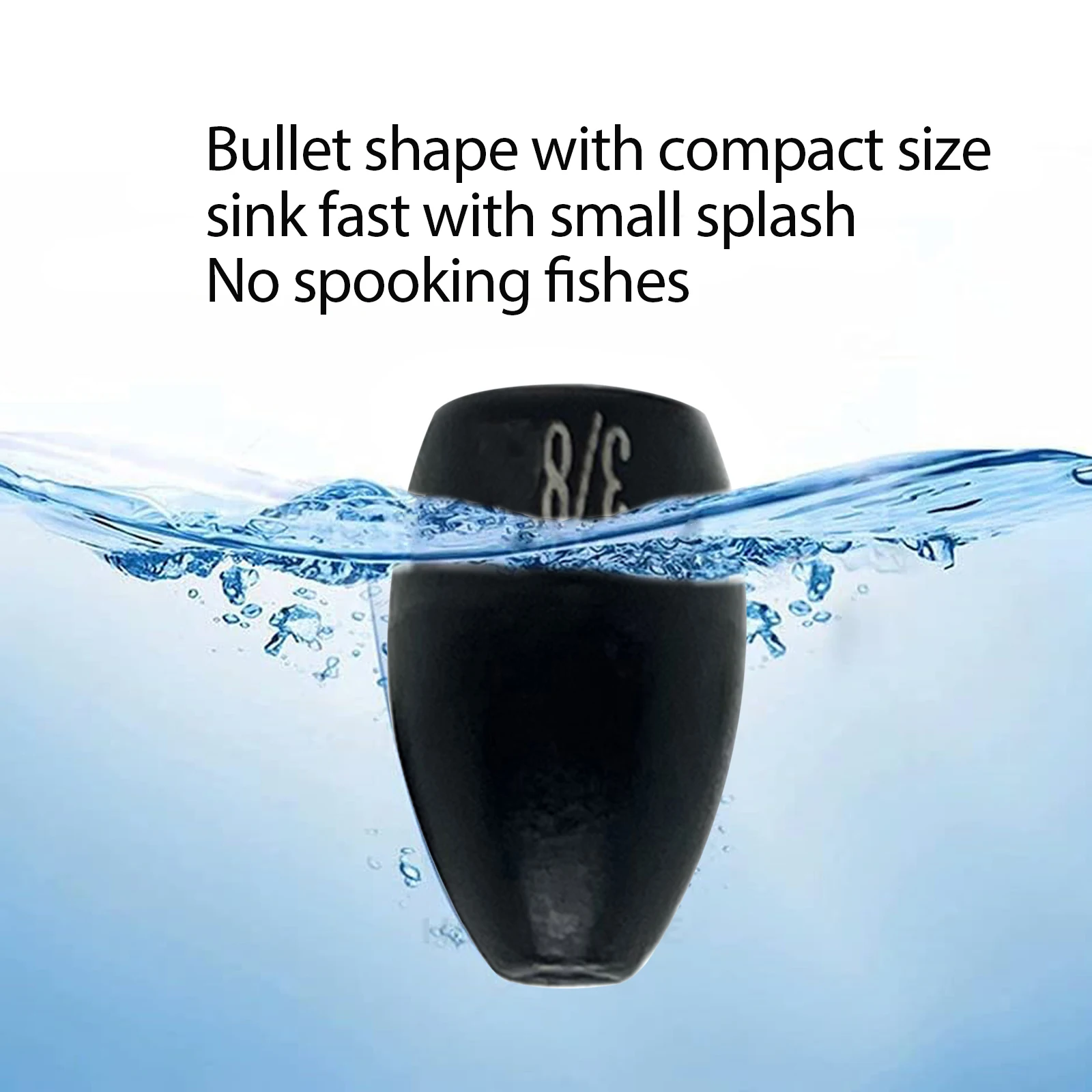 Tungsten Fishing Weights , Ready Stock Shiny and Anodized No Chip Black ...