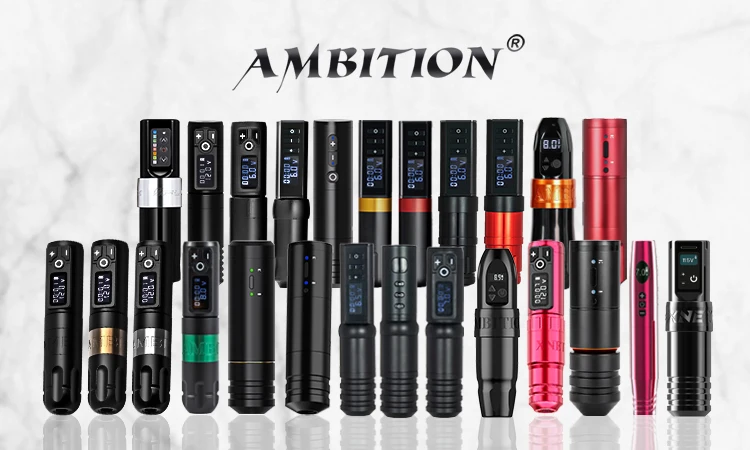 Ambition Robert Tattoo Gun - Lightweight & Wireless Power