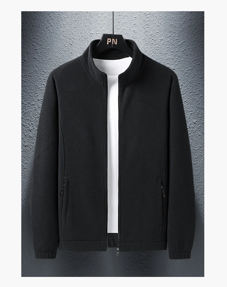 Men's Fleece Jacket - Custom Tech Micro Polar Fleece