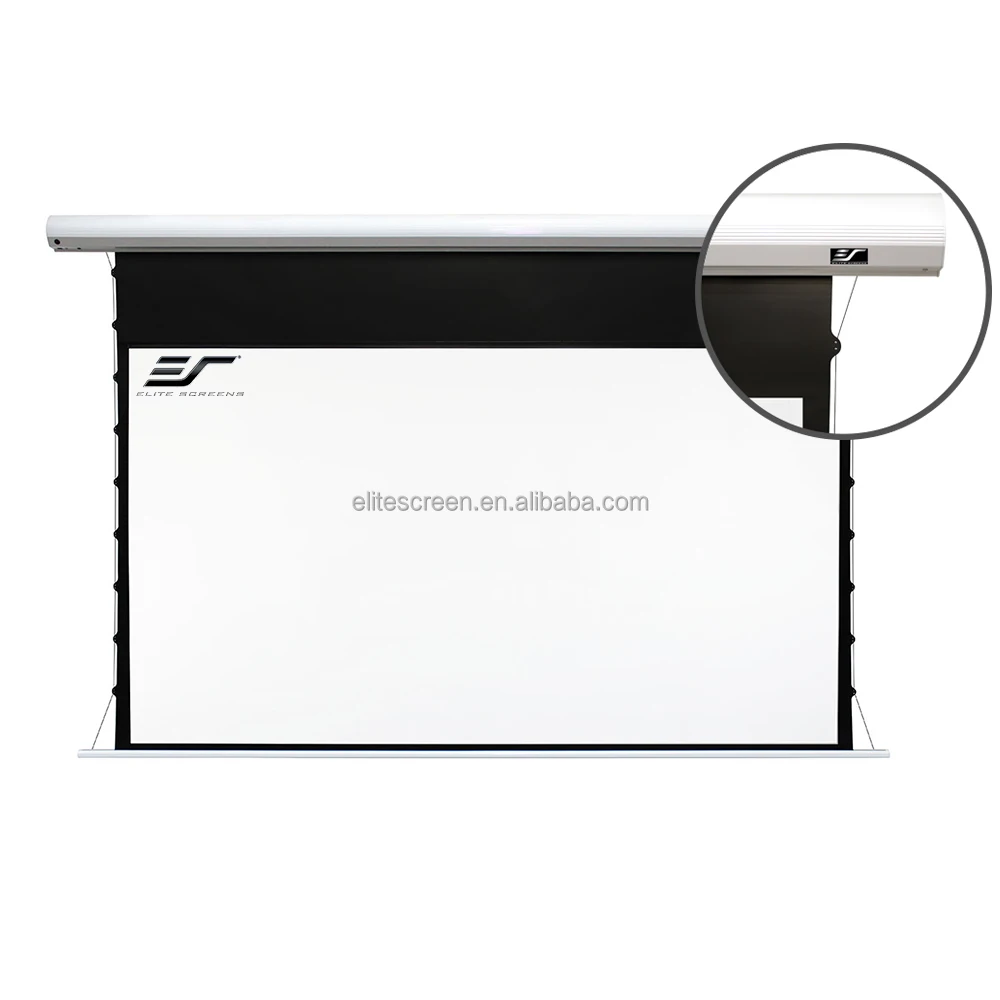 180'' Motorized Electric Remote Controlled Projector Screen Saker Tab ...