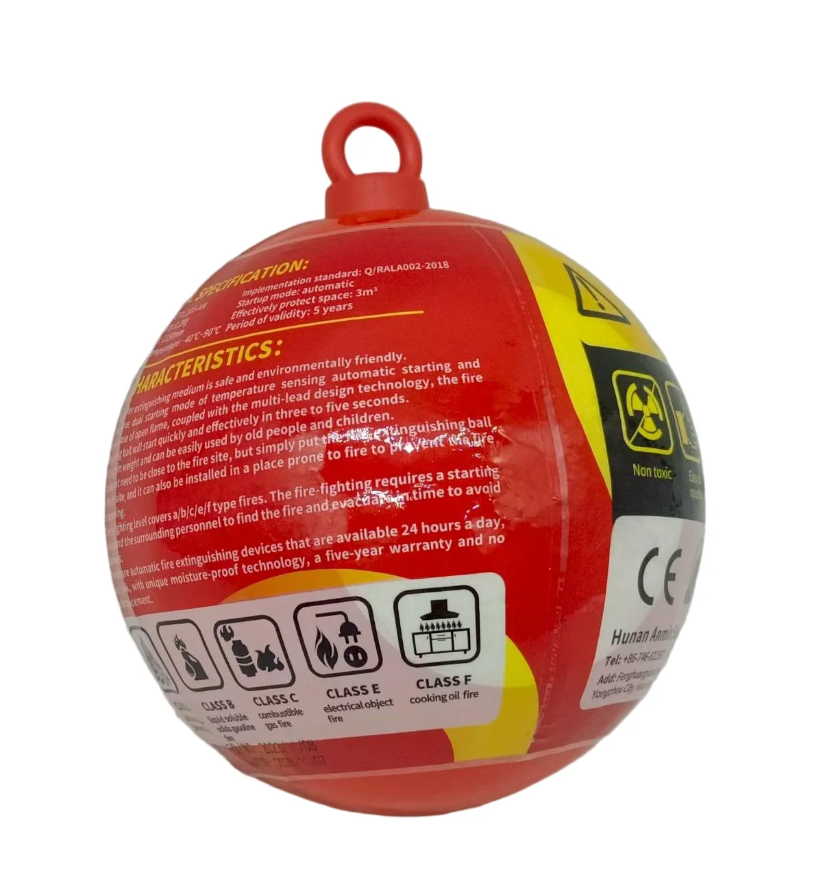 Portable Fire Extinguisher Ball - Emergency Firefighting Tool