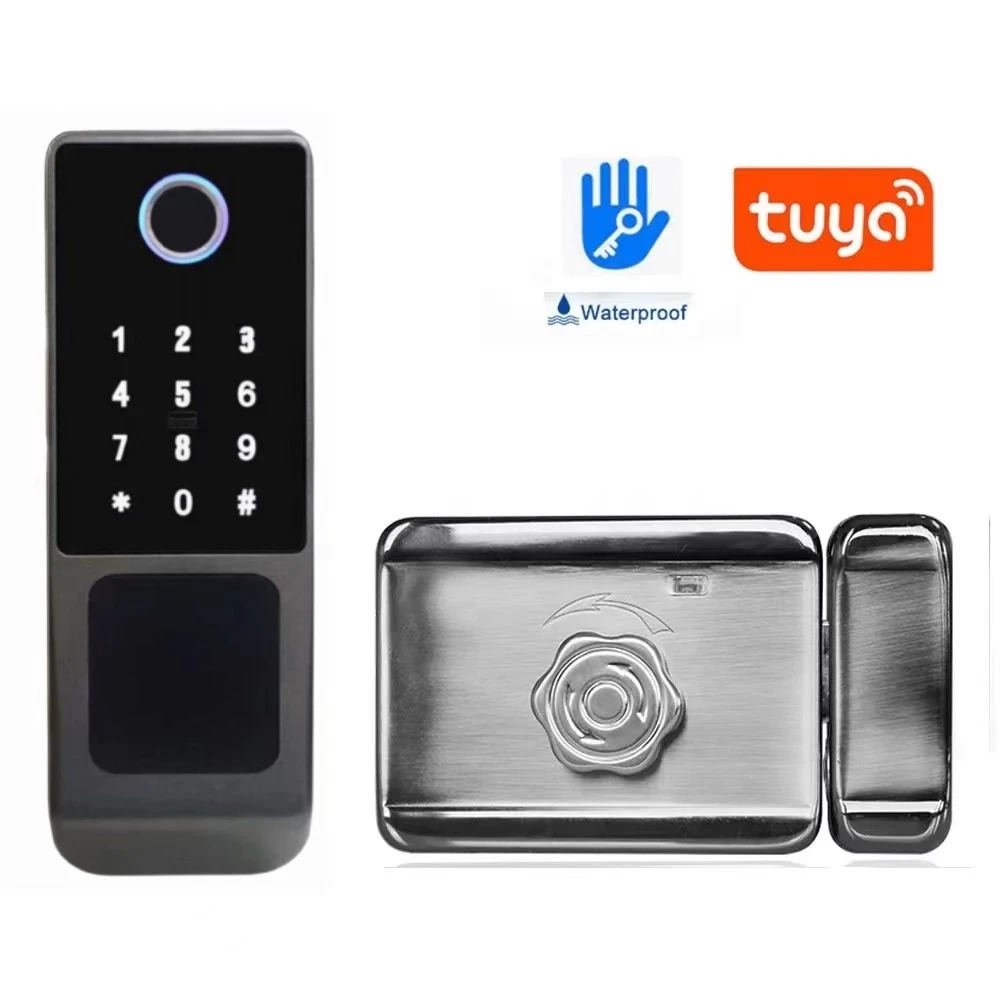 Global Market Outside Tuya TTlock App Locks IP65 Waterproof Tuya WIFI ...
