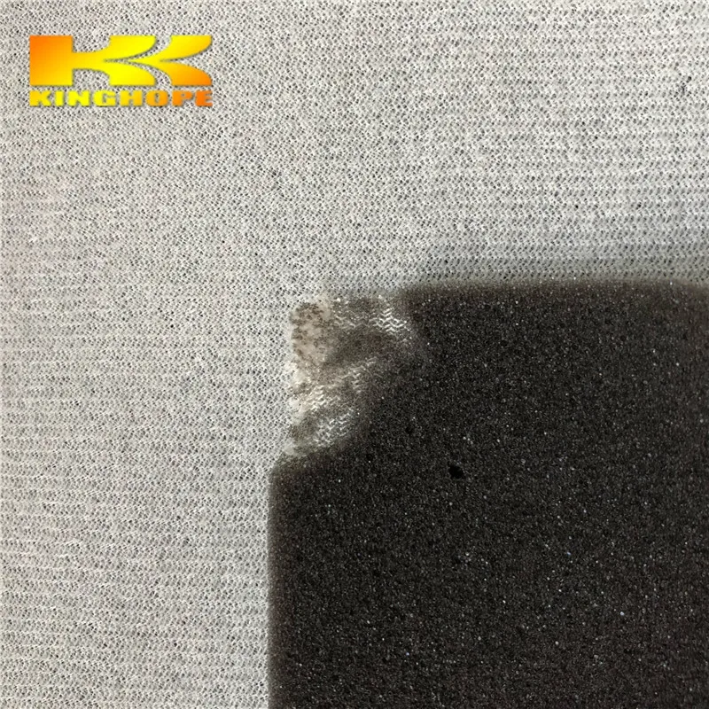 100% Polyester Mesh Fabric Laminated Latex Memory Sponge