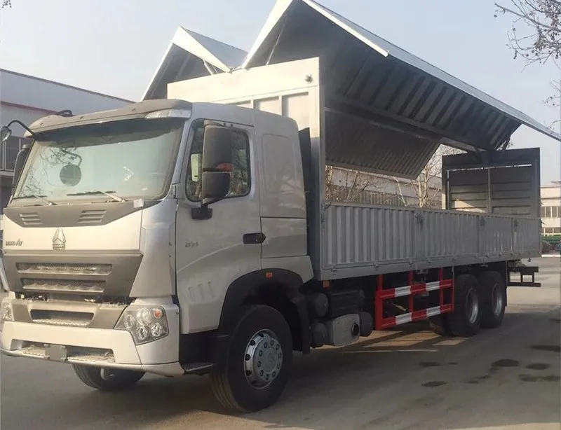 6x4 Howo Wing Van Truck Wing Body Truck For Sale - Buy Wing Van Truck ...