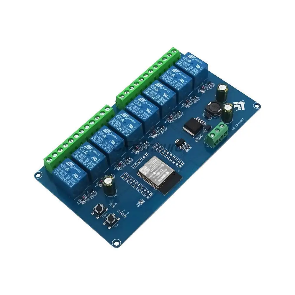 ESP32-WROOM 8 Channel Relay Module - DC5-30V Power Supply