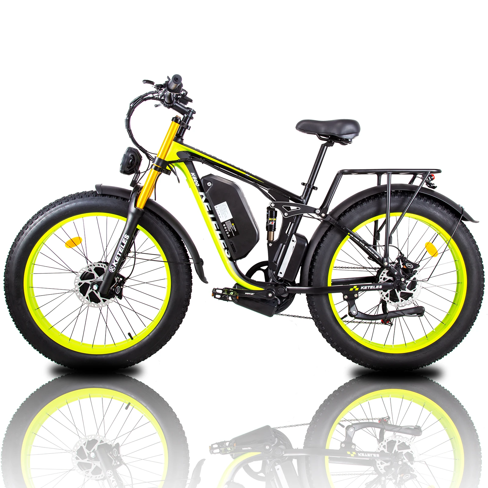 K800pro 2x1000w KETELES Electric Bicycle - High Quality Dual Motor