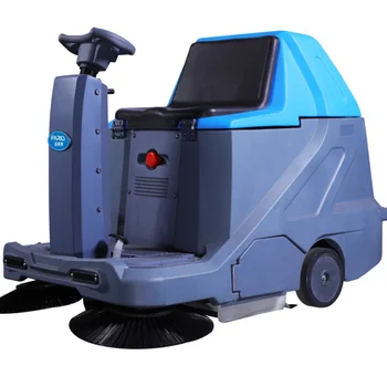 Warehouse Vacuum Sweeper Truck Leaf Vacuum Cleaners Drive-on Floor ...