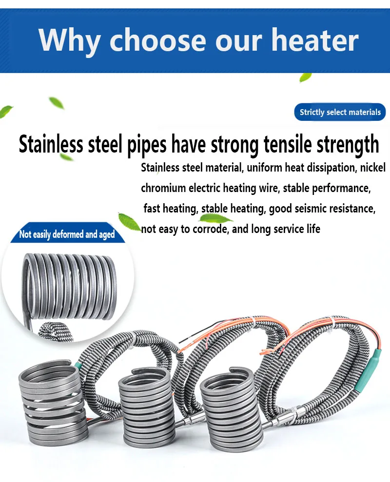 Injection Molding Machine Accessories Hot Runner Spring Heating Ring ...