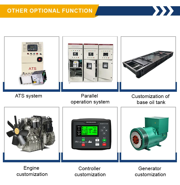 Sdec Oem 40kva 48kva 56kva 64kva Generator Electric For Sale Reliable ...