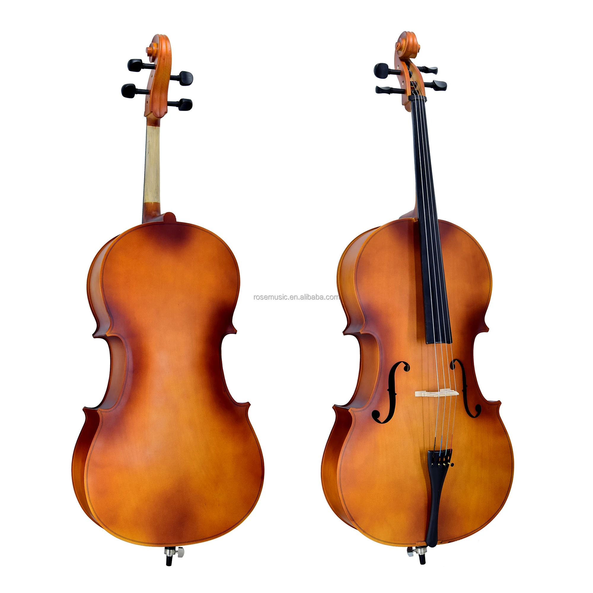 Handmade Professional Matt Finishing Maple Wood Cello 4/4 3/4/ 1/2 1/4 ...