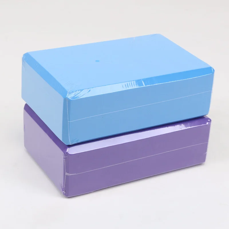 Eco-friendly Custom Printed Logo Fitness Eva Foam Yoga Blocks Brick ...