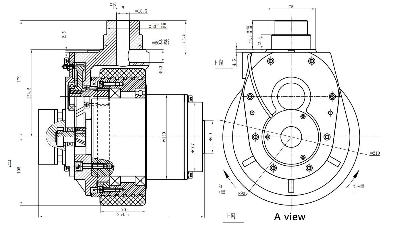 TZBOT Stacker Wheel Assembly Drive Unit for Hand Pallet Truck